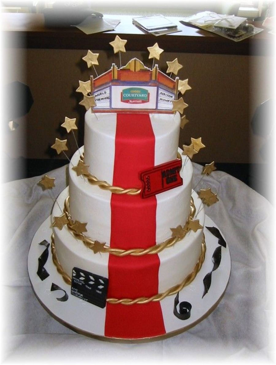 Marriott Courtyard Movie Theme - CakeCentral.com