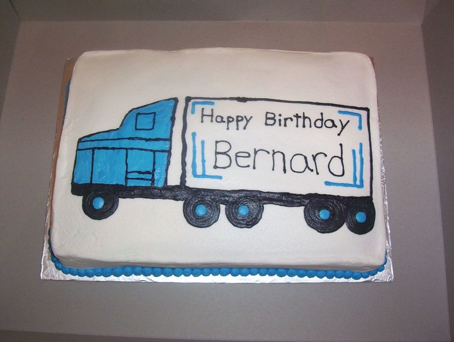 Semi Cake - CakeCentral.com