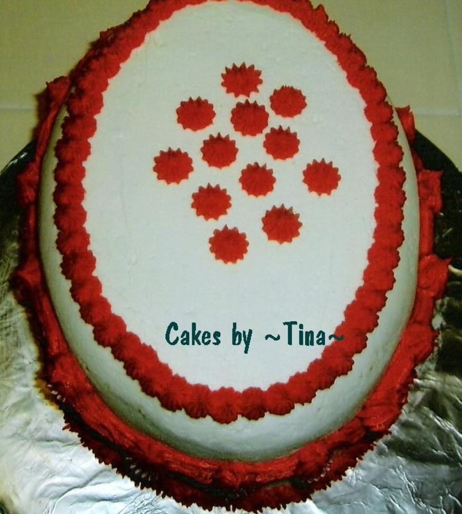 Oval Cake - CakeCentral.com