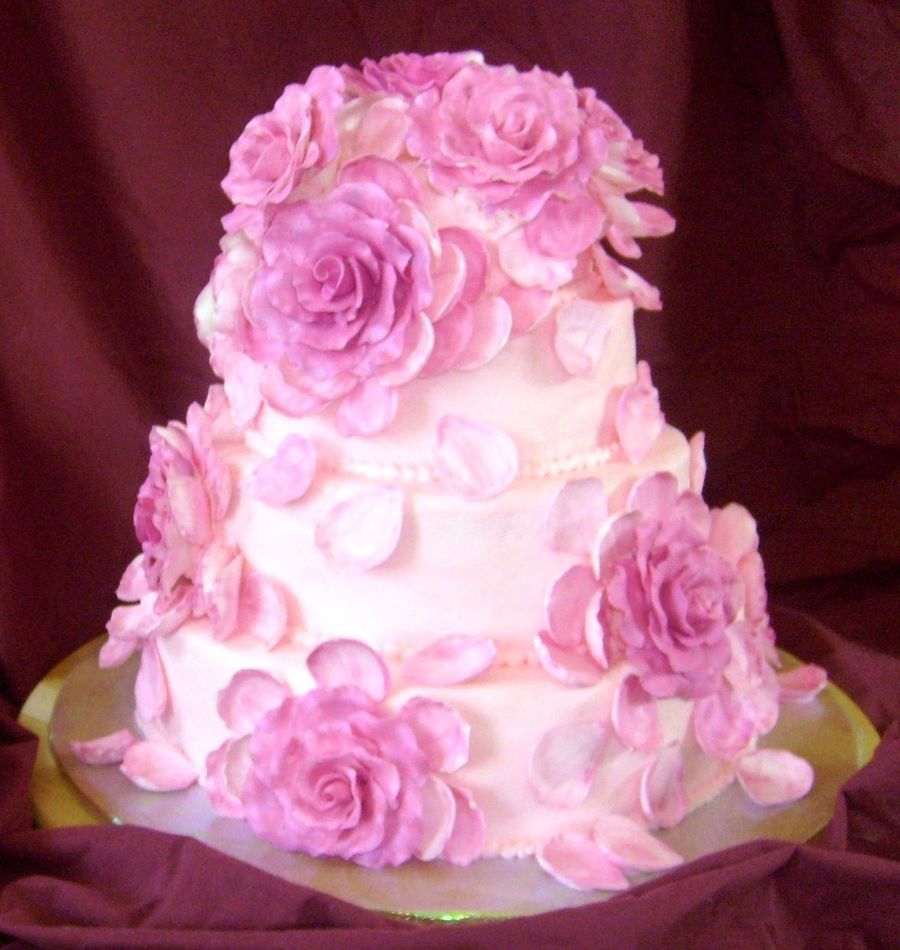 Rose Petal Cake - CakeCentral.com