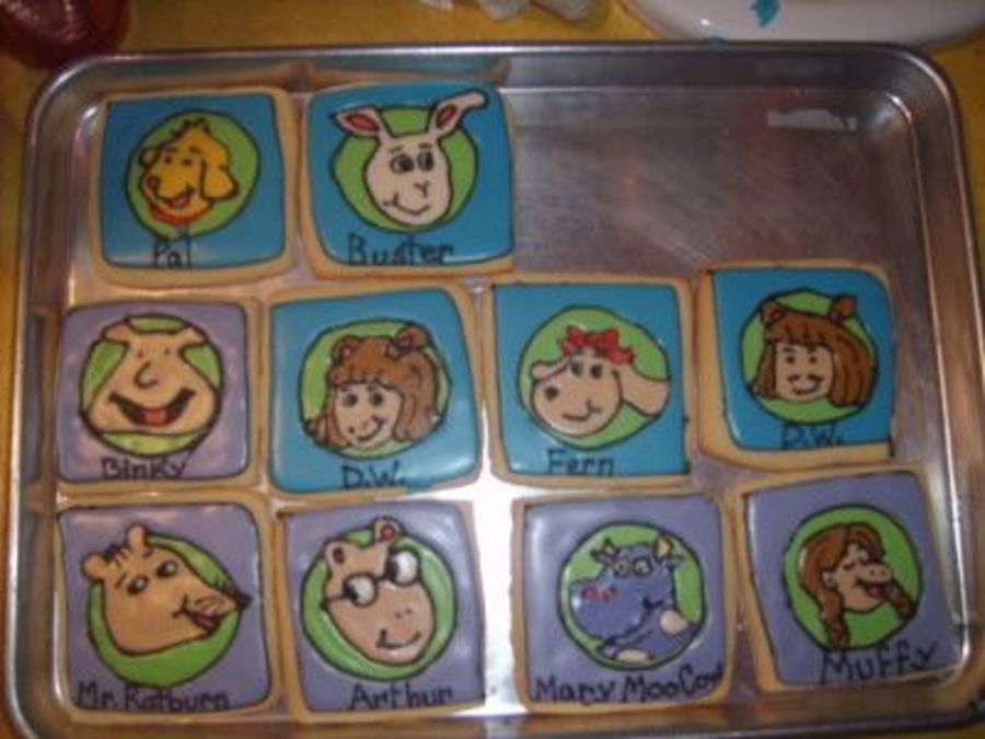 Still More Arthur Cookies - CakeCentral.com