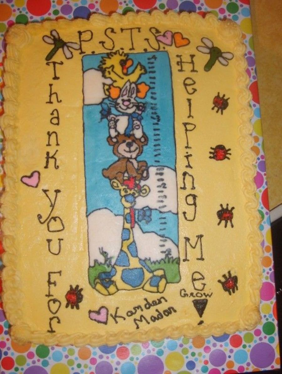 Goodbye Cake - CakeCentral.com