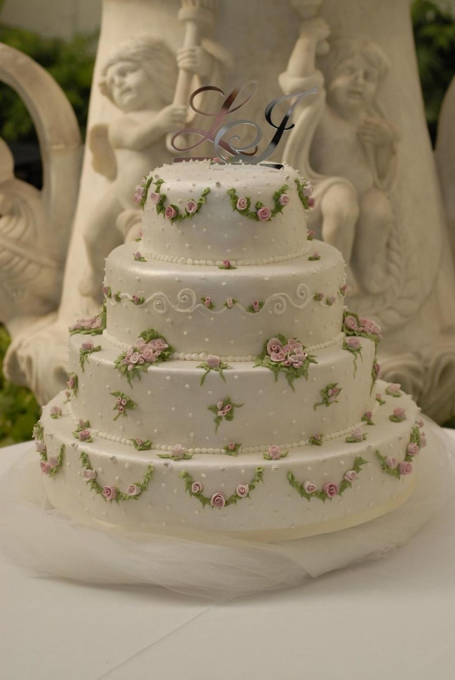 My Wedding Cake 1 - CakeCentral.com