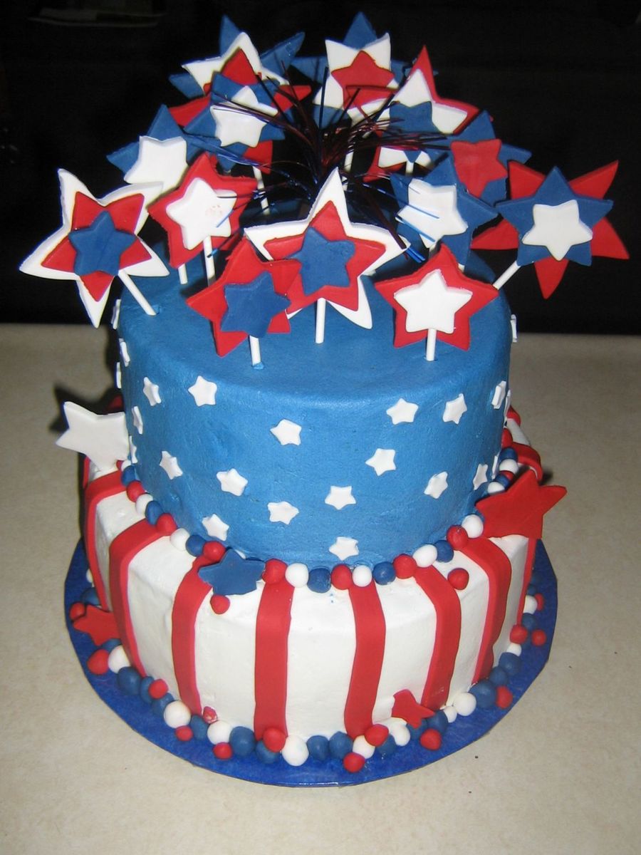 Stars & Stripes - CakeCentral.com