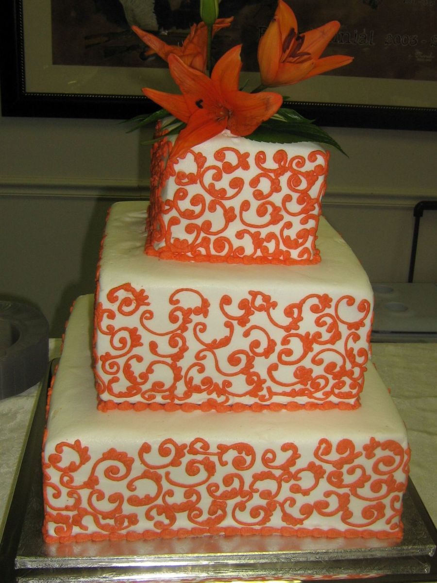 Reception Cake - CakeCentral.com