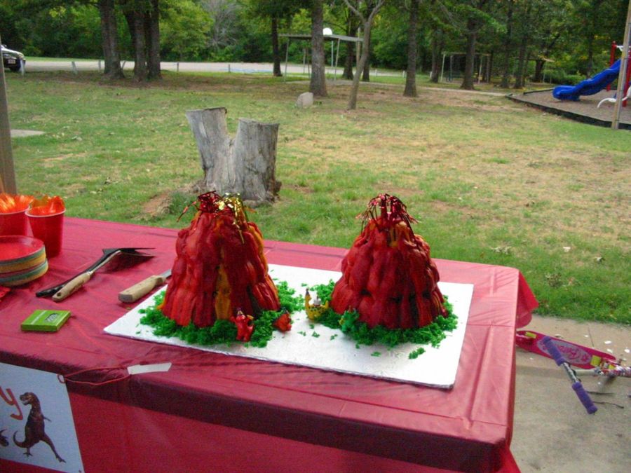 Volcano Cakes - CakeCentral.com