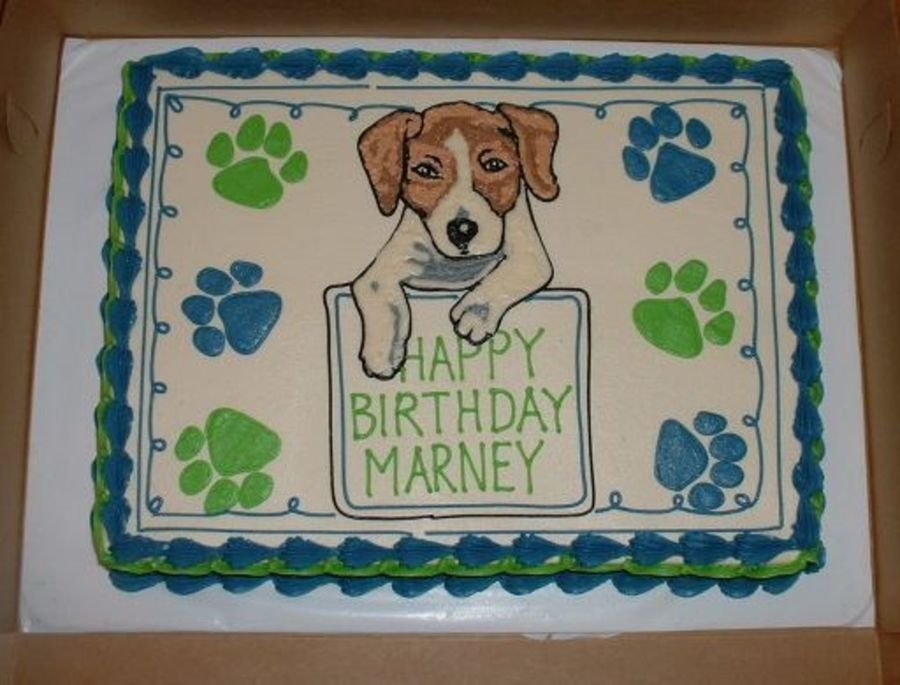 Jack Russell Terrier Cake - CakeCentral.com