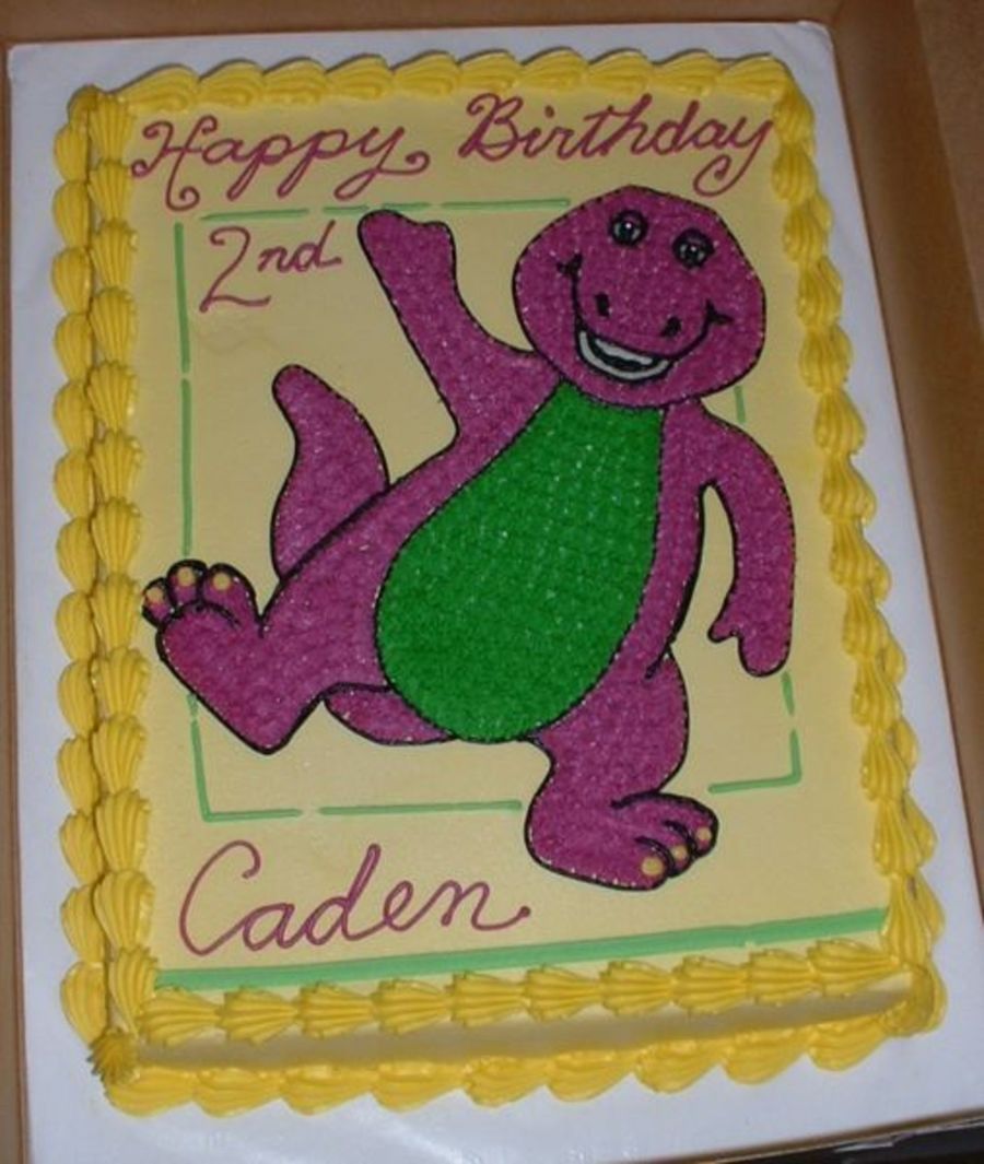 Barney - CakeCentral.com