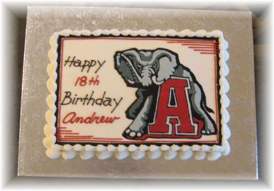 Roll Tide Cake - CakeCentral.com