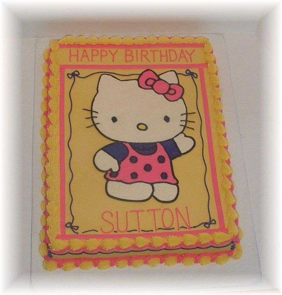 Hello Kitty Again - CakeCentral.com