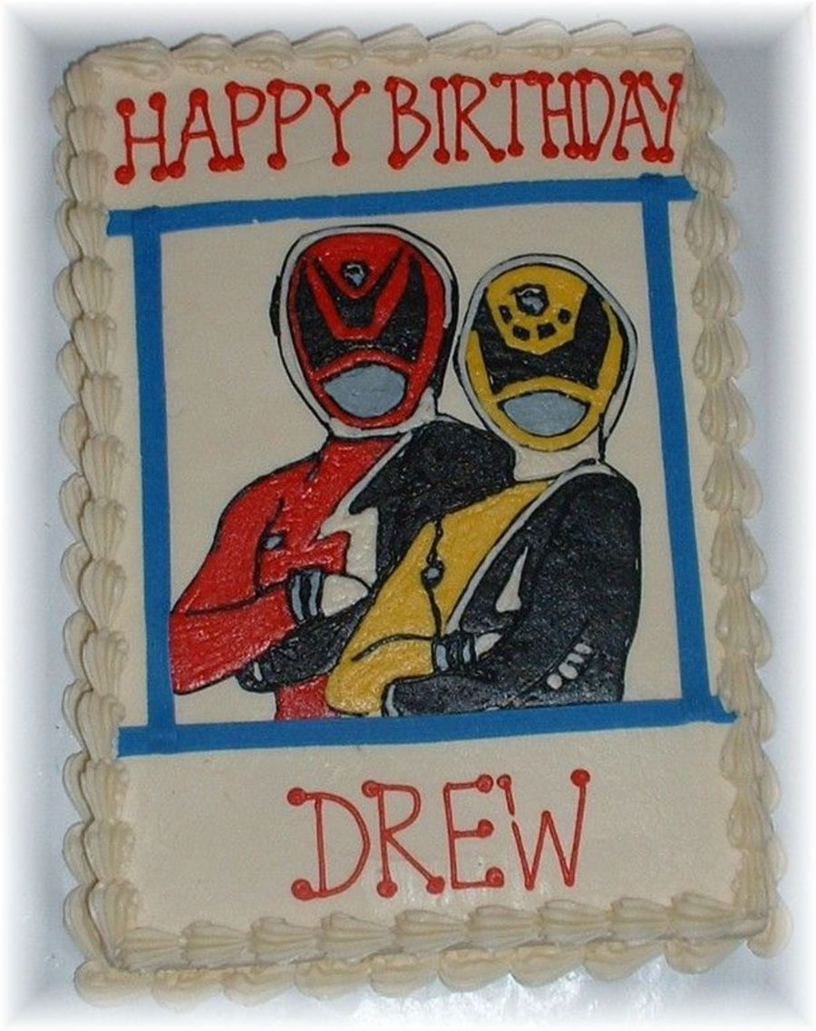 Power Rangers - CakeCentral.com