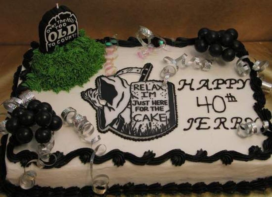 Over The Hill - CakeCentral.com