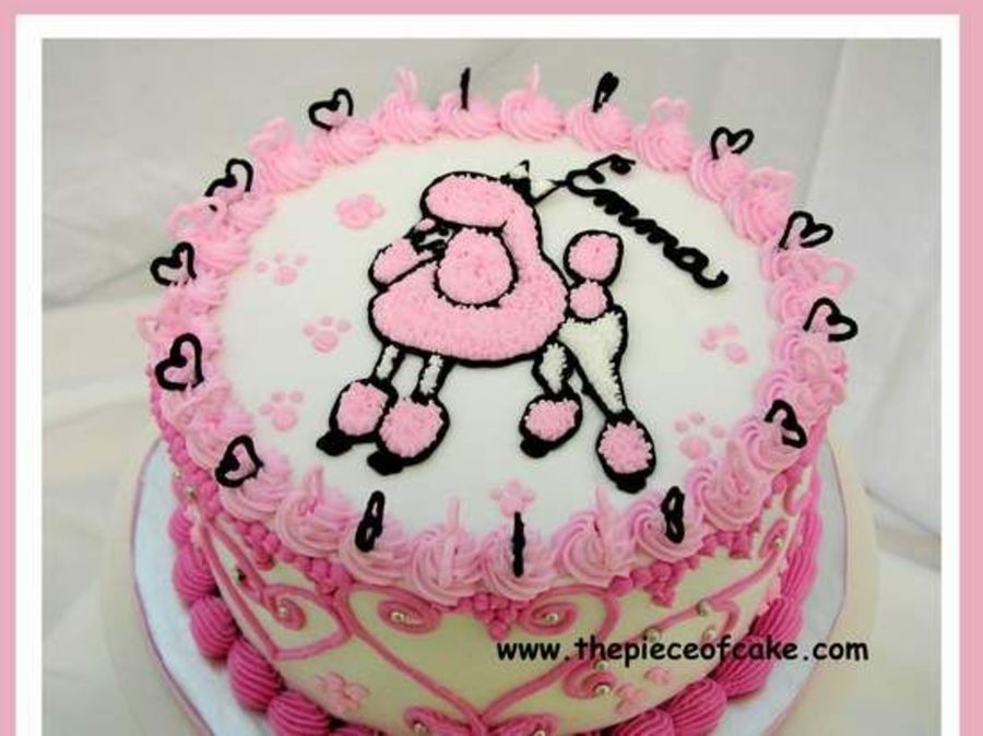 Pink Poodle - CakeCentral.com