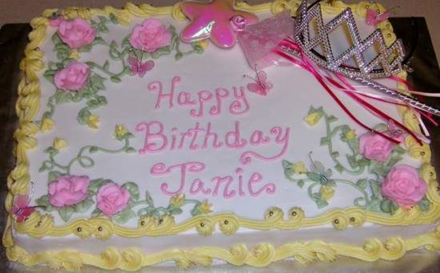 Princess Butterfly Cake - CakeCentral.com