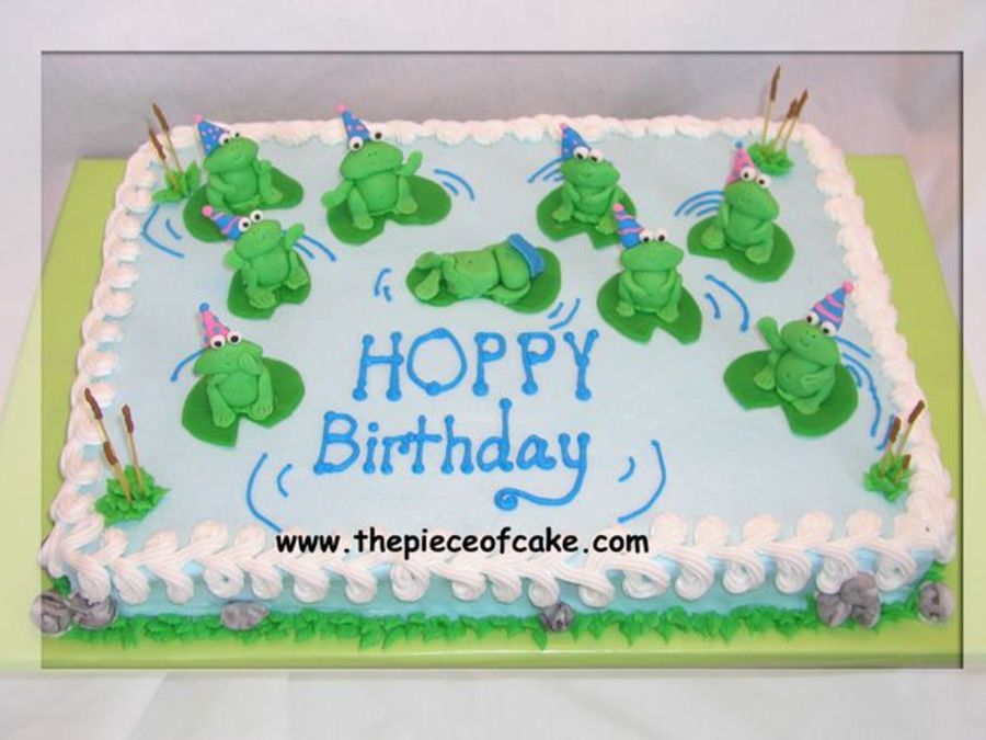 Frog Cake - CakeCentral.com
