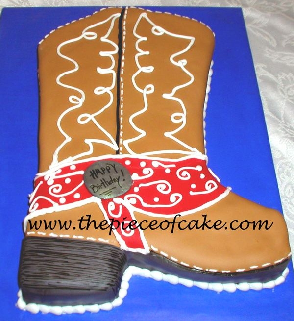 Cowboy Boot - CakeCentral.com
