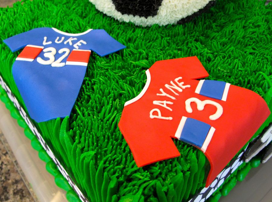 Soccer Cake - CakeCentral.com