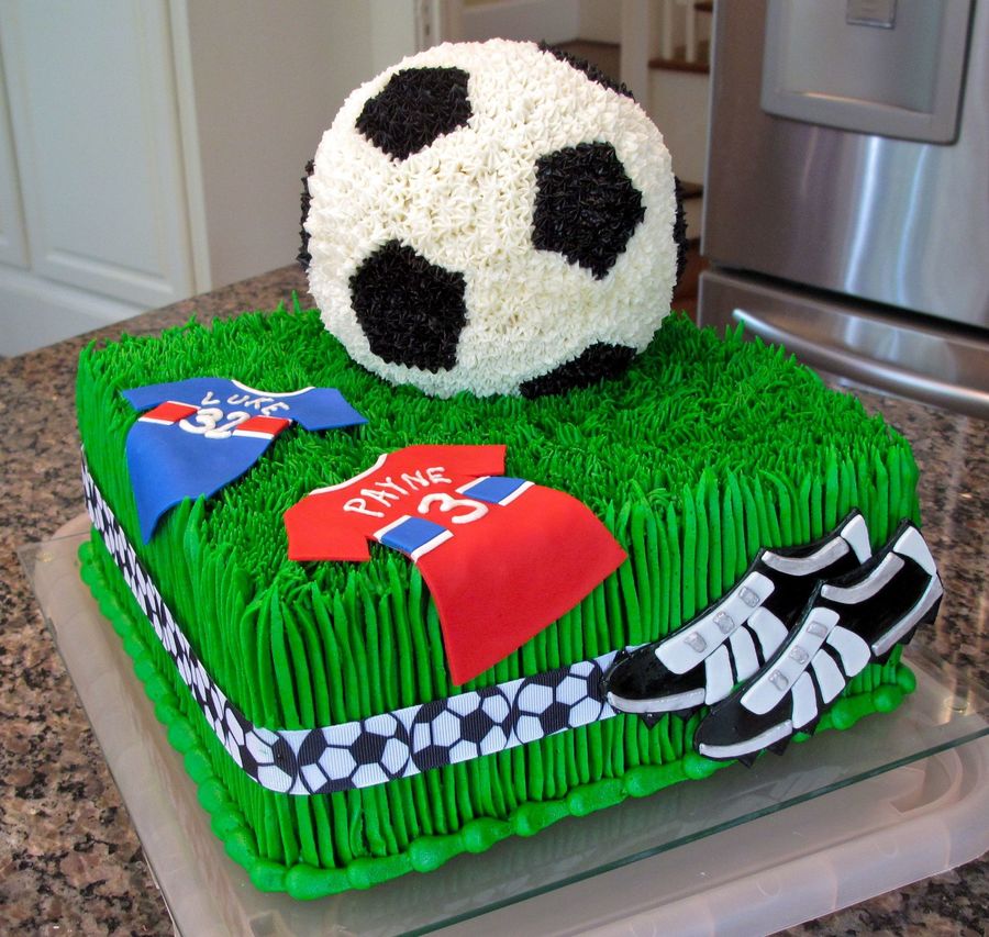 Soccer Cake - CakeCentral.com