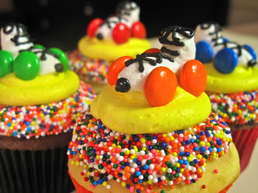 Molly's Roller Skate Cupcakes - CakeCentral.com