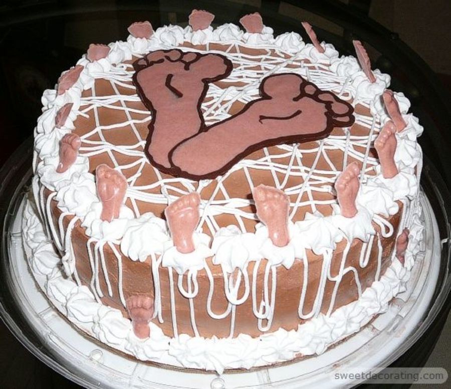 Foot Cake - CakeCentral.com