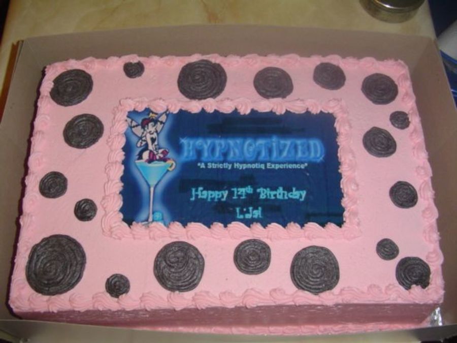 12*18 Choc And Yellow Cake. - CakeCentral.com