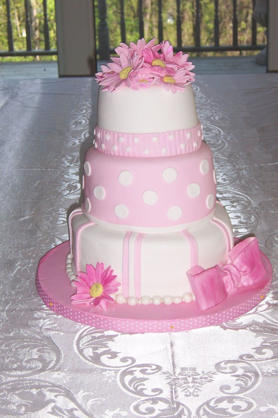 Pink Birthday Cake - CakeCentral.com