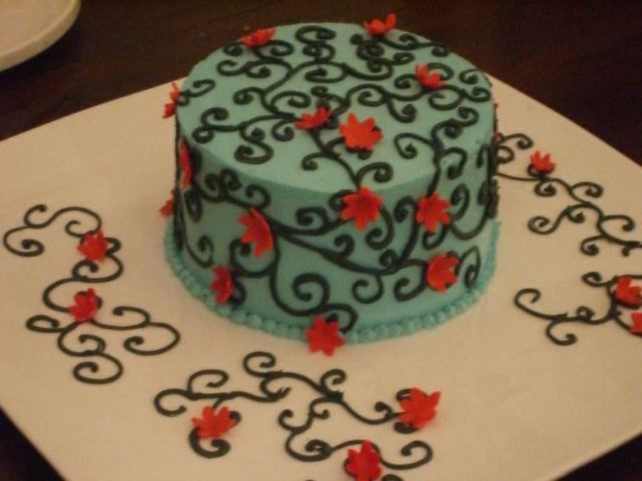 Tiny Birthday Cake - CakeCentral.com