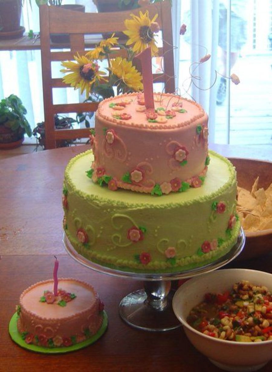 1St Birthday Cake - CakeCentral.com