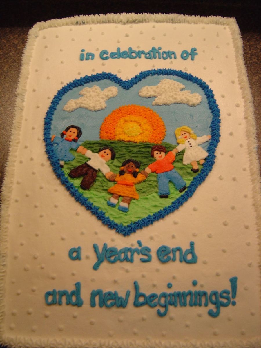 Sheet Cake For School Party - CakeCentral.com