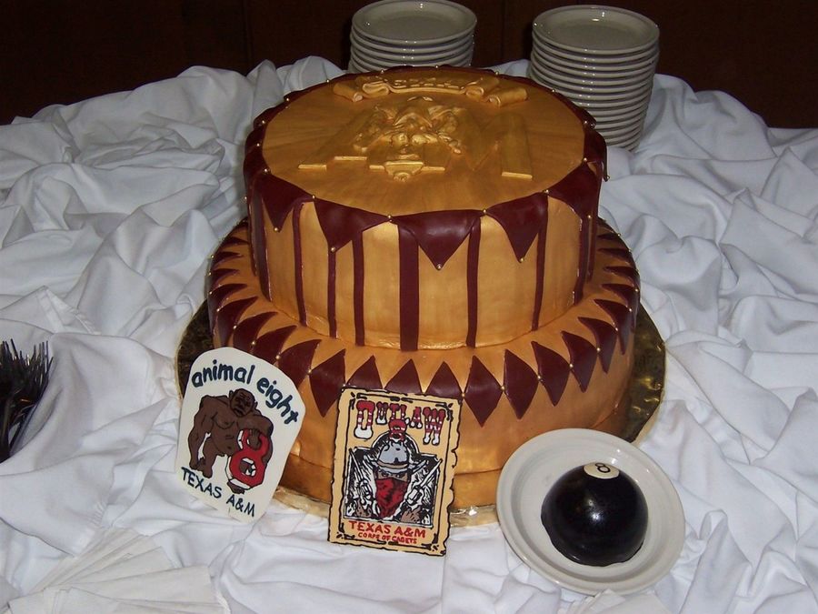 Corps Stack Cake - CakeCentral.com