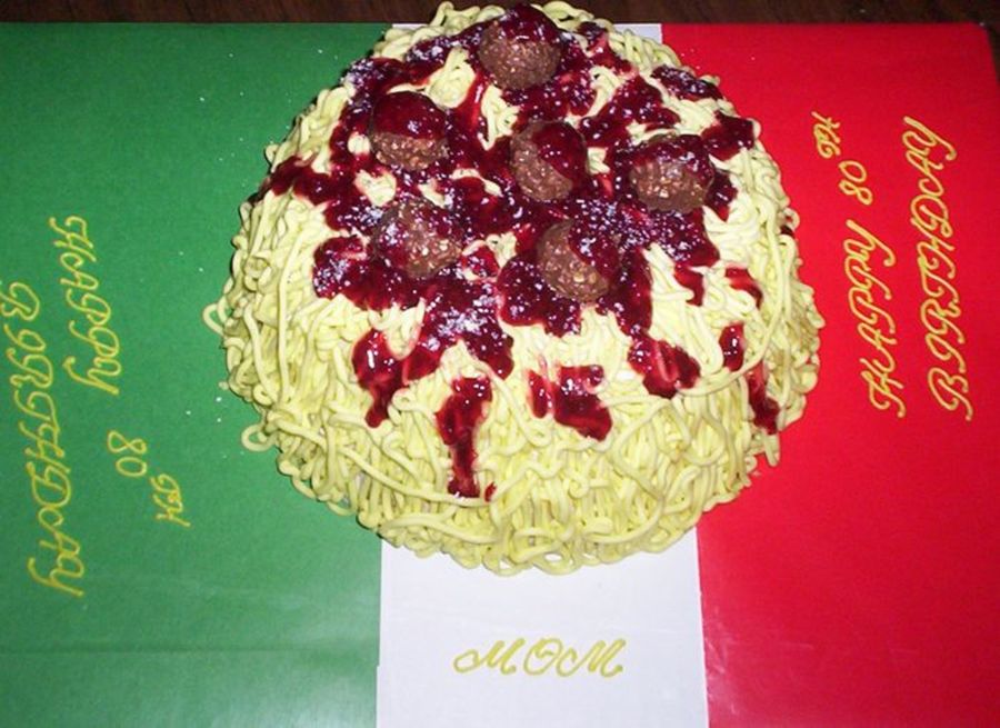 Spaghetti And Meatballs - CakeCentral.com