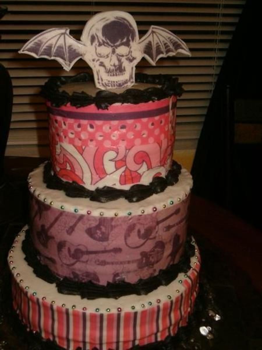 Rock Birthday Cake - CakeCentral.com