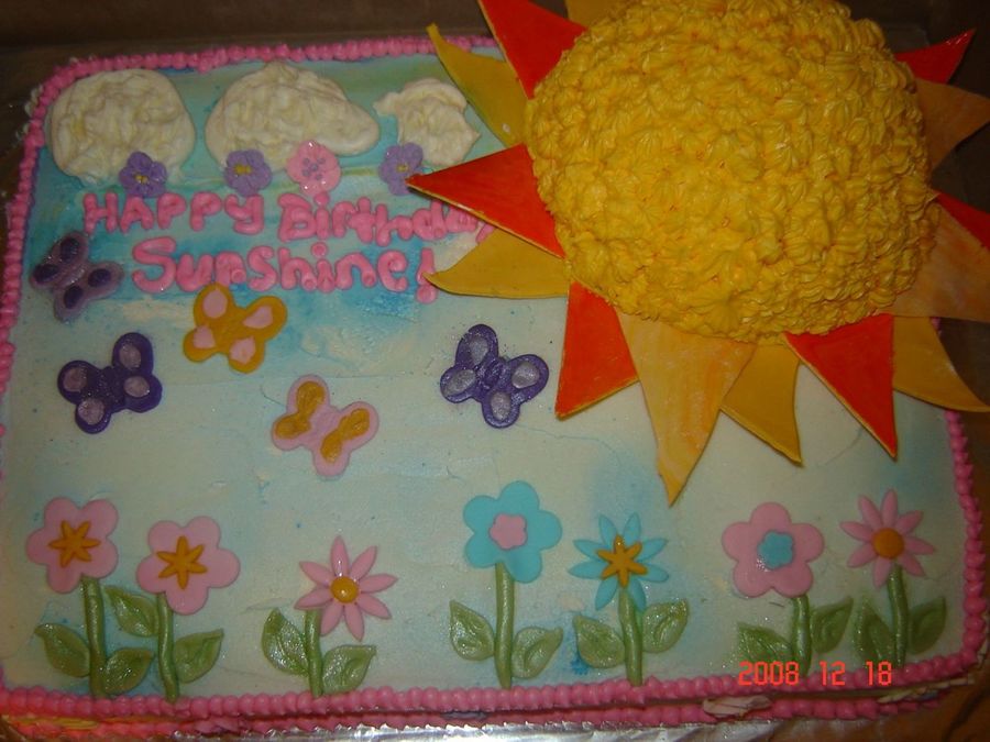 Here Comes The Sun - CakeCentral.com