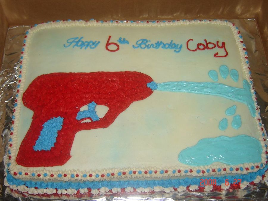 Water Gun - CakeCentral.com