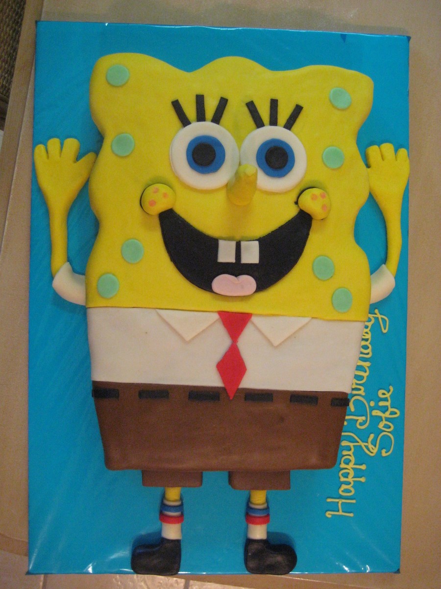 Spongebob First Birthday - CakeCentral.com