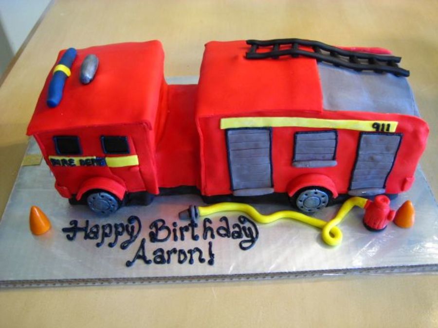 Fire Engine Truck - CakeCentral.com