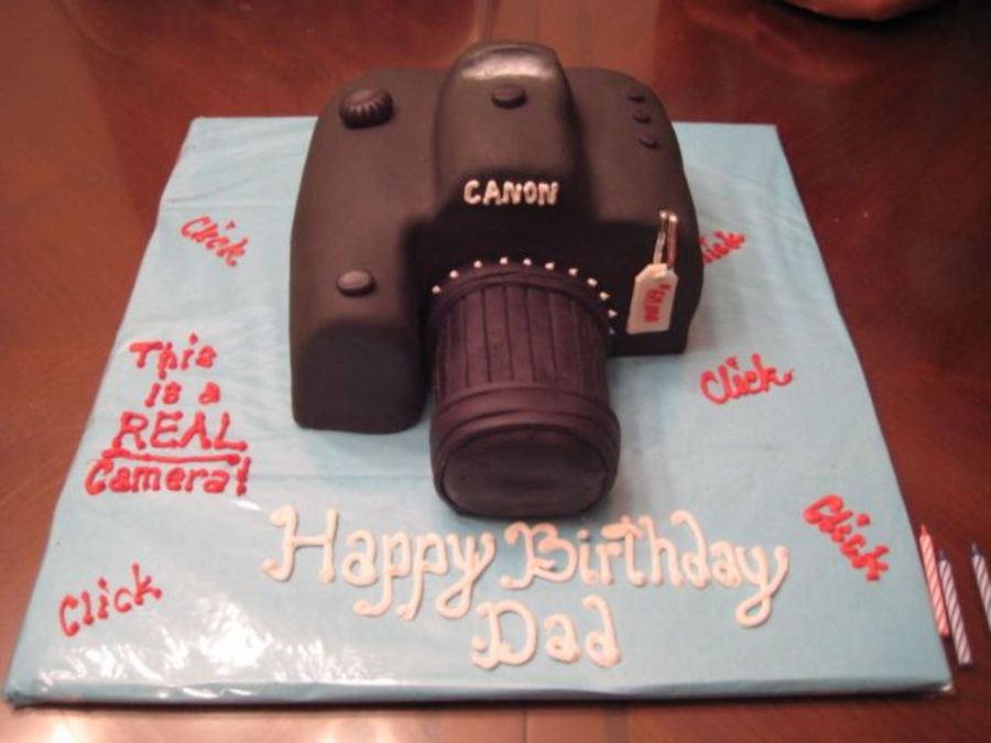 Camera Cake - CakeCentral.com