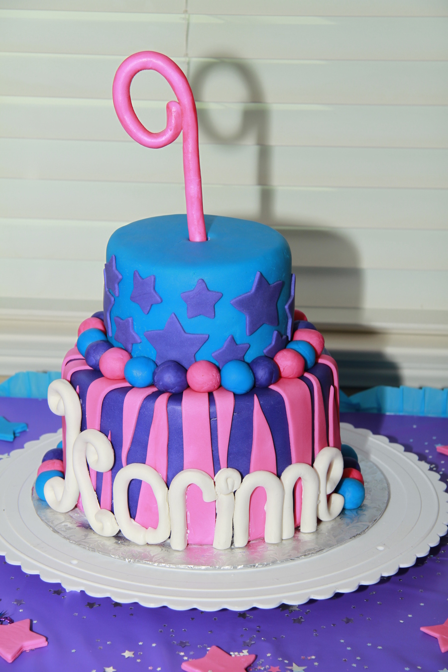 9Th Birthday Cake - CakeCentral.com