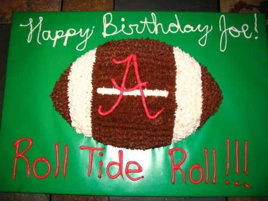 Alabama Birthday Cake - CakeCentral.com