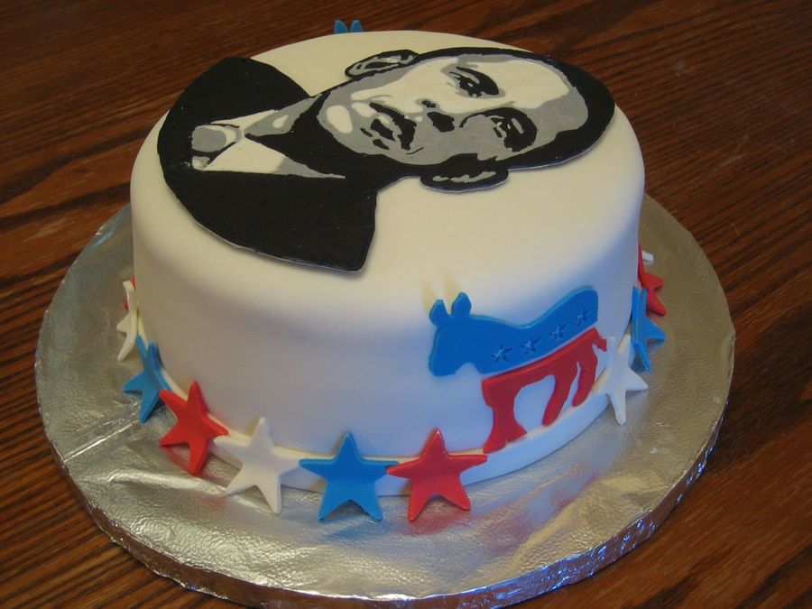 Obama Birthday Cake - CakeCentral.com