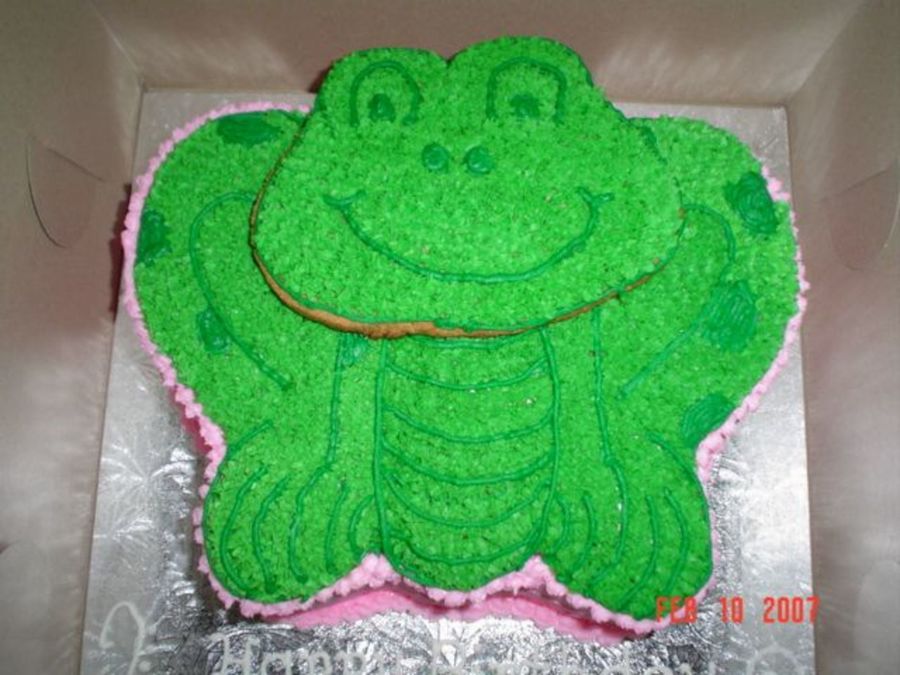 Frog (Wilton Pan) - CakeCentral.com