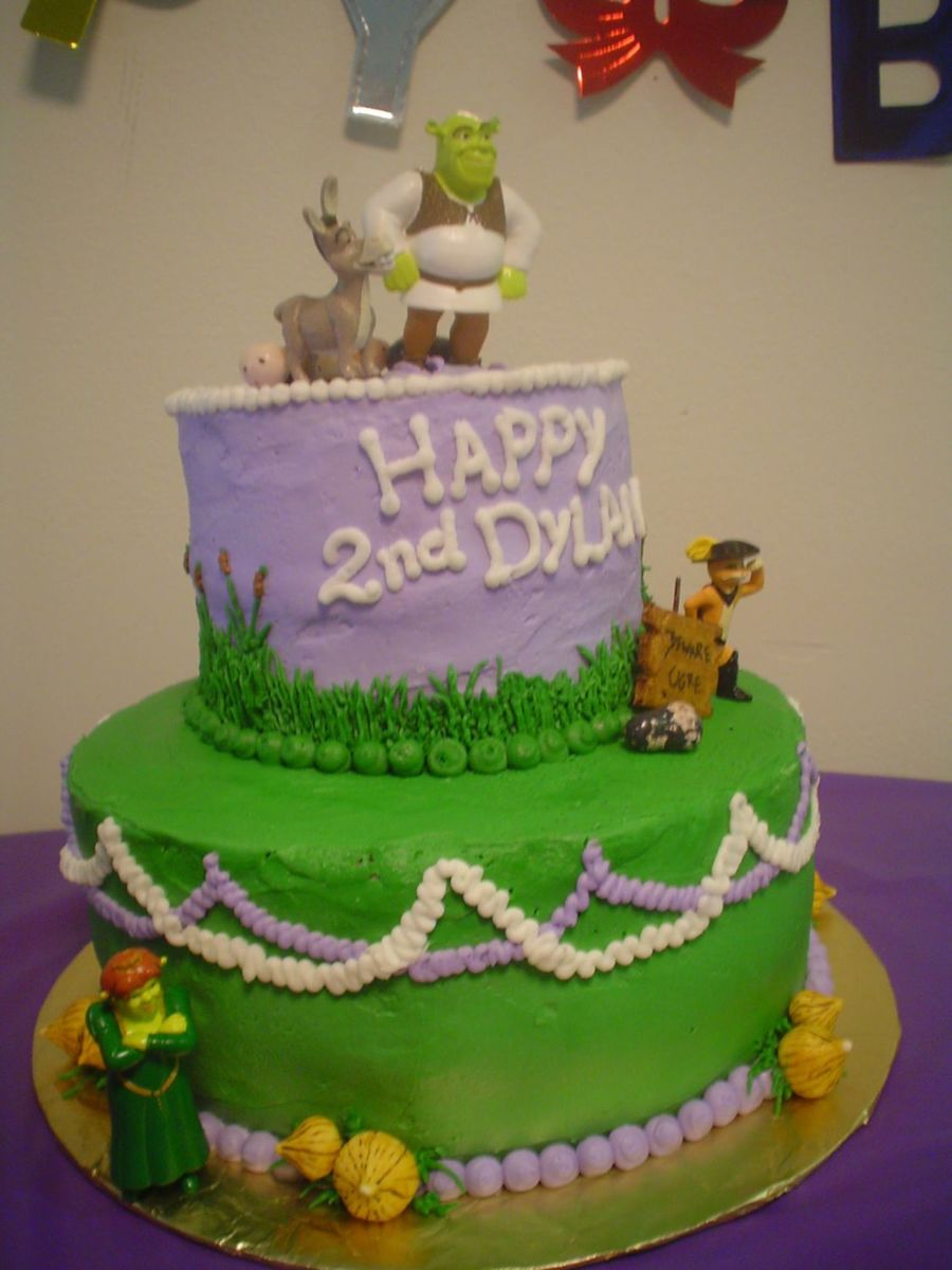 Shrek Cake - CakeCentral.com