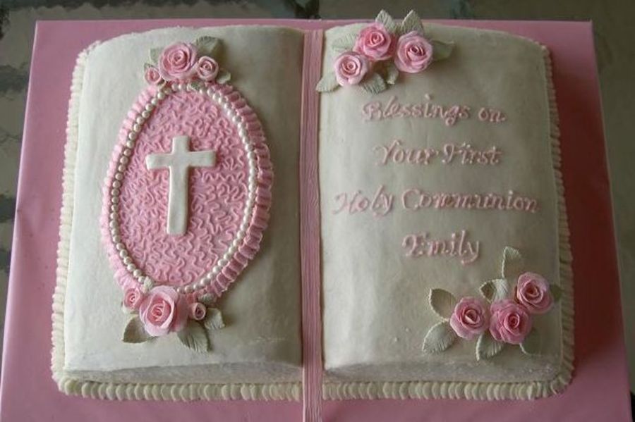 First Holy Communion Girl - CakeCentral.com