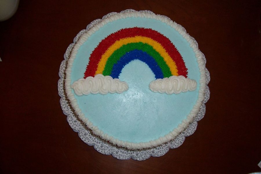 First Cake - Side View - CakeCentral.com