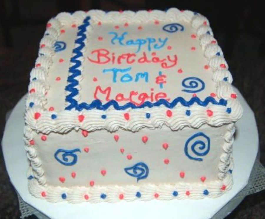 Basic Birthday Cake - CakeCentral.com
