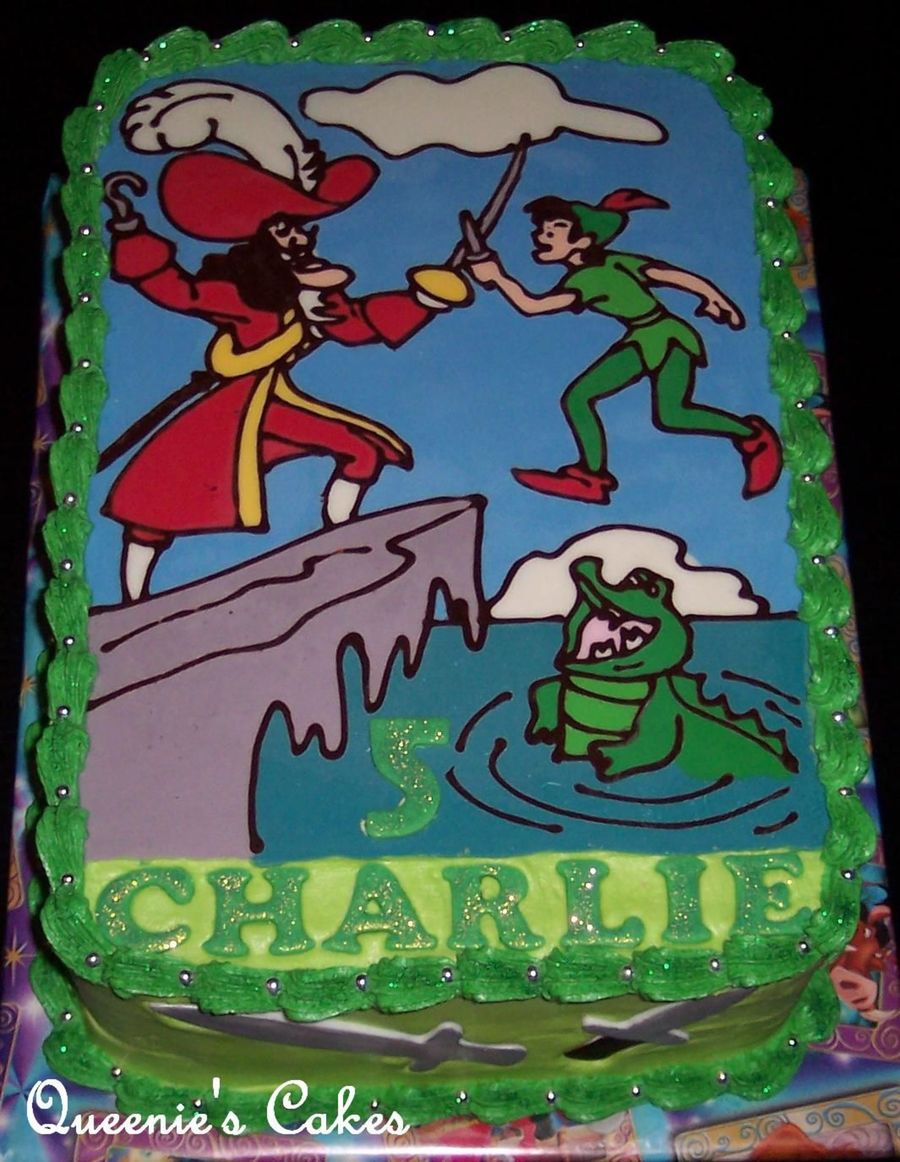 Peter Pan & Captain Hook - CakeCentral.com