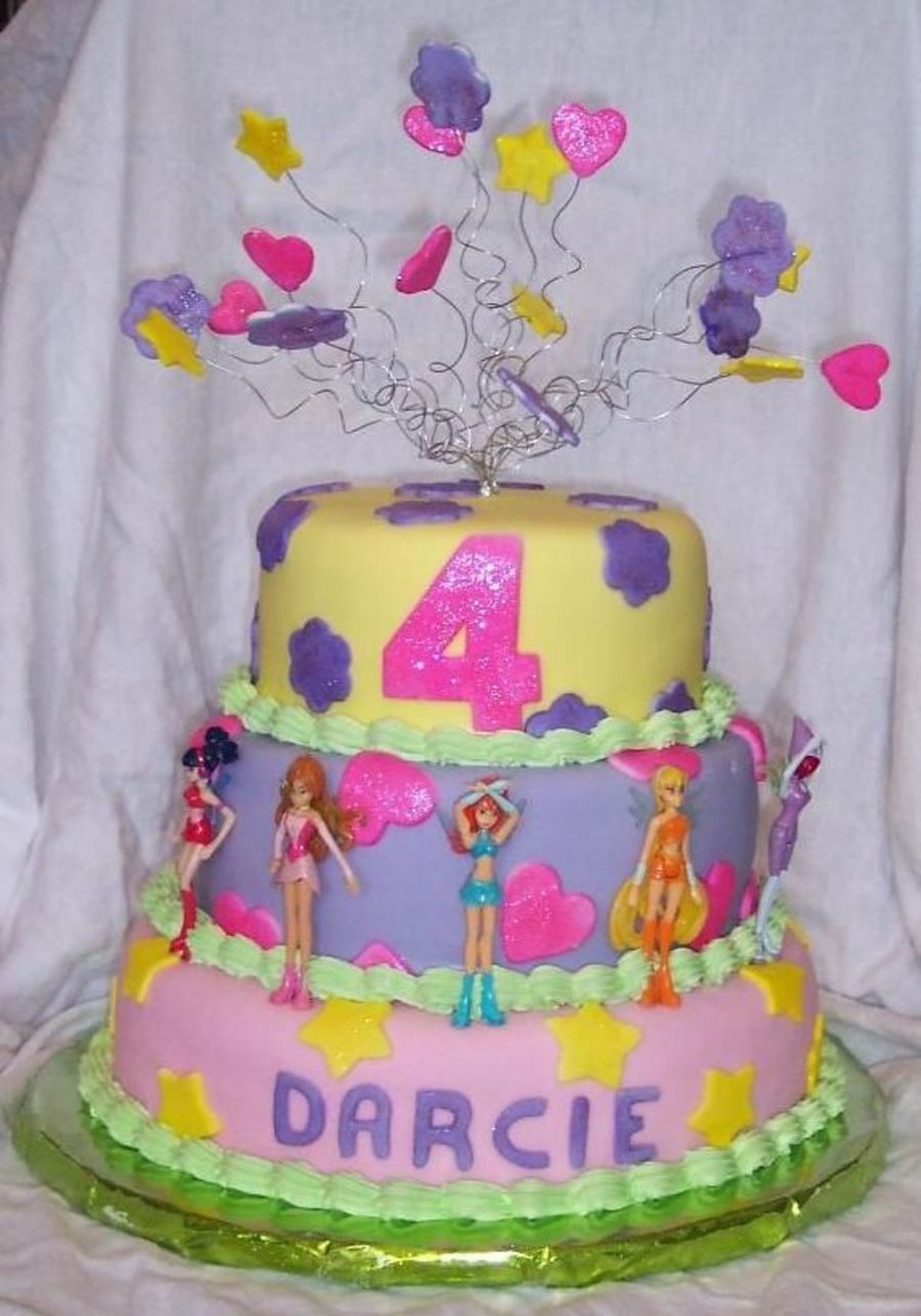Winx Club Fairies - CakeCentral.com