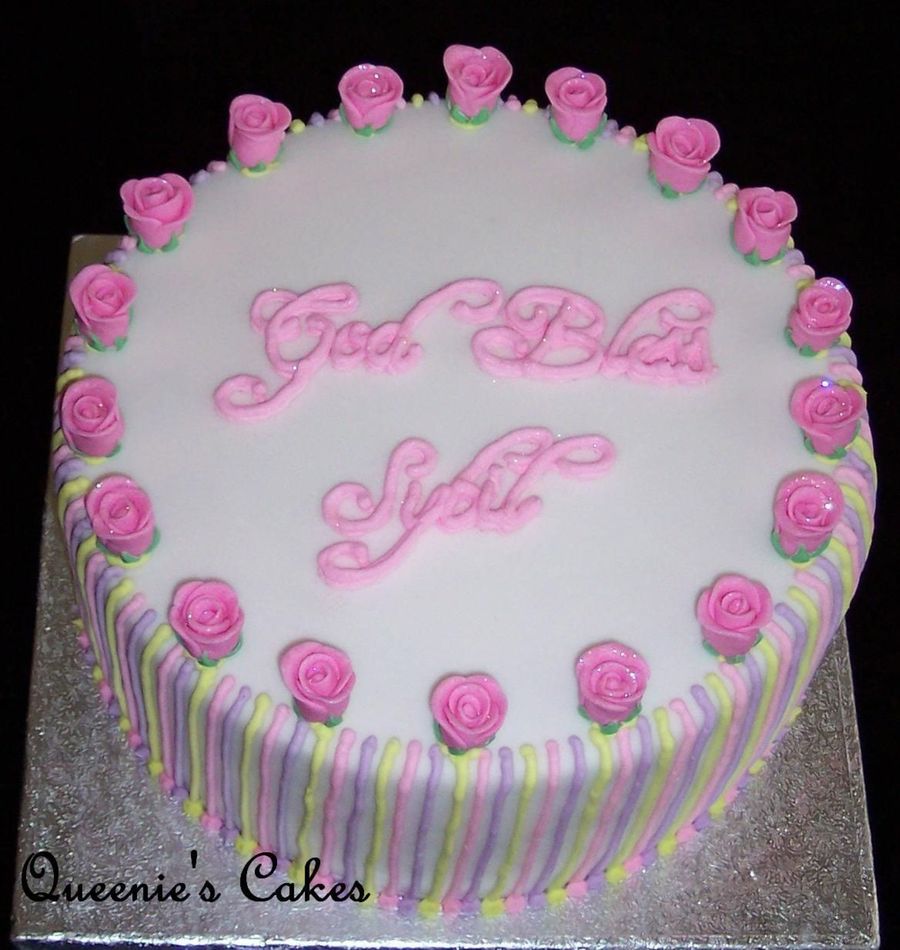 Modern Confirmation Cake - CakeCentral.com