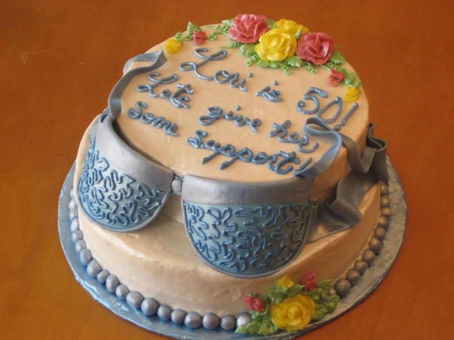 Blue Bra - CakeCentral.com