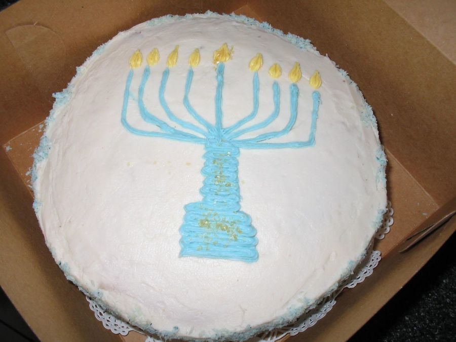 Menorah - CakeCentral.com